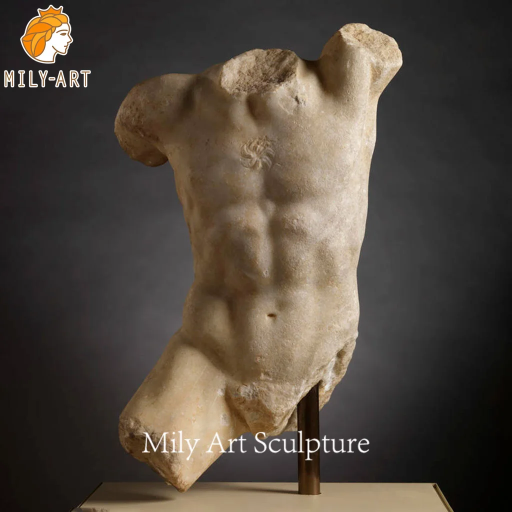 Hand Carved Classic Famous Marble Male Torso Roman Statue - Buy Marble ...