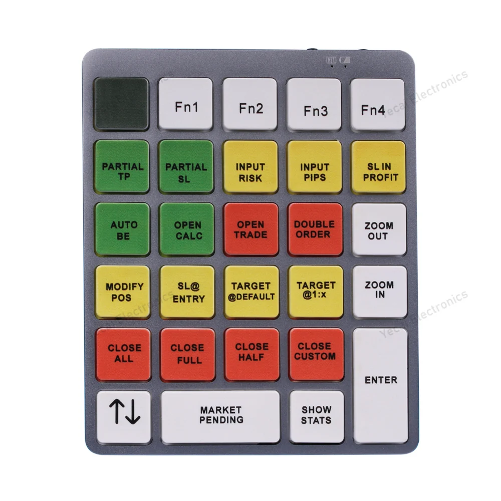 Oem Custom Bt Mini Trading Keyboard Programmable Magic Key Numpad For ...