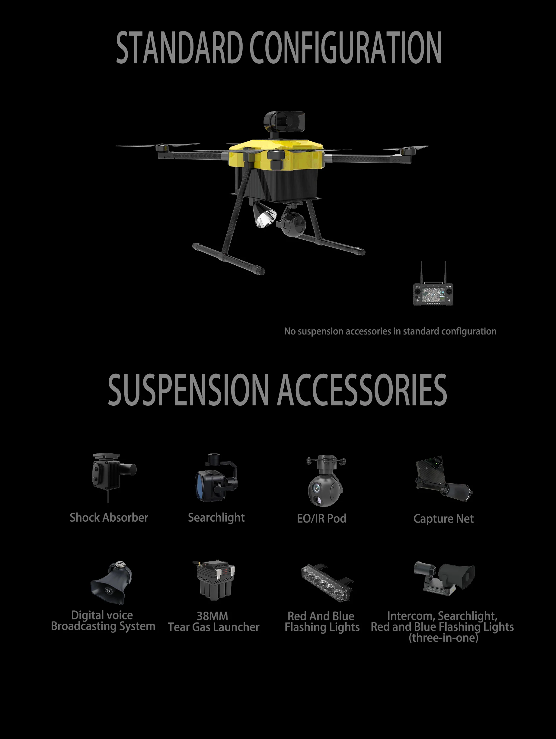 RTK GPS Lidar Mapping RTF Drone for Land Surveying