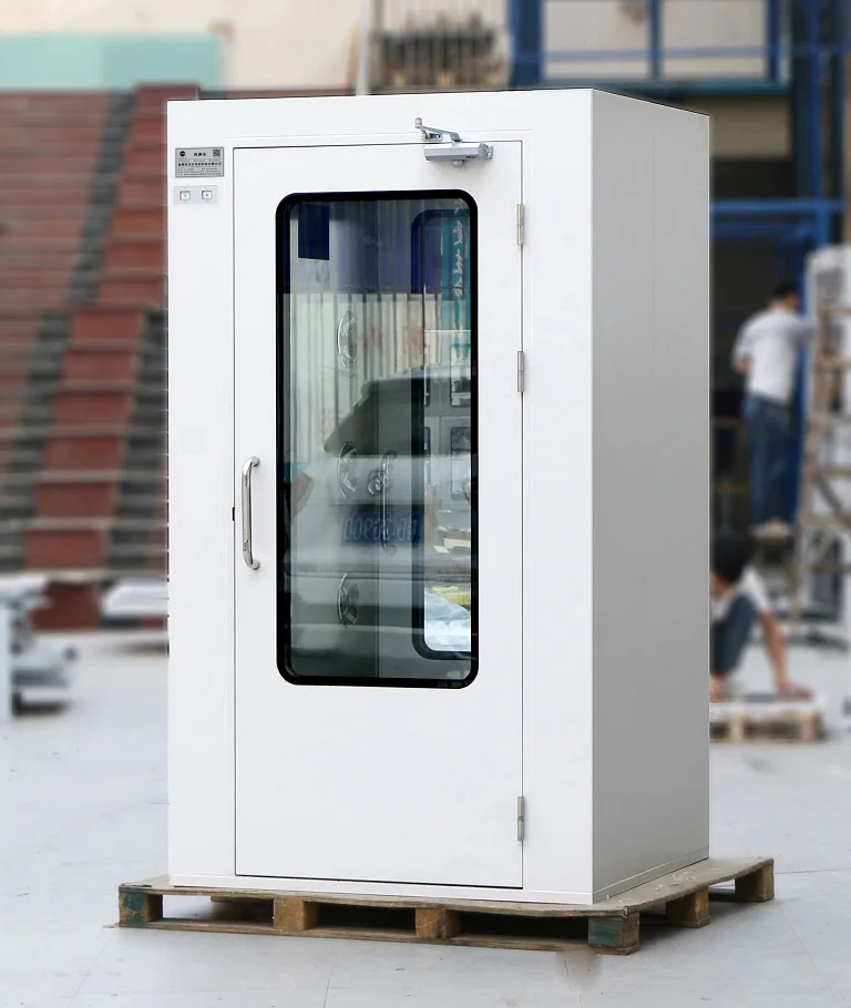 Modular Cleanroom Air Shower - Personal Interlock System