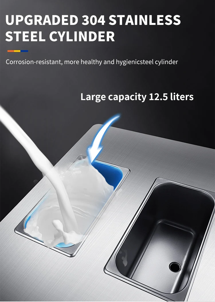 Italian Mini Gelato Machines Small Businesses Ice Cream Machine ...