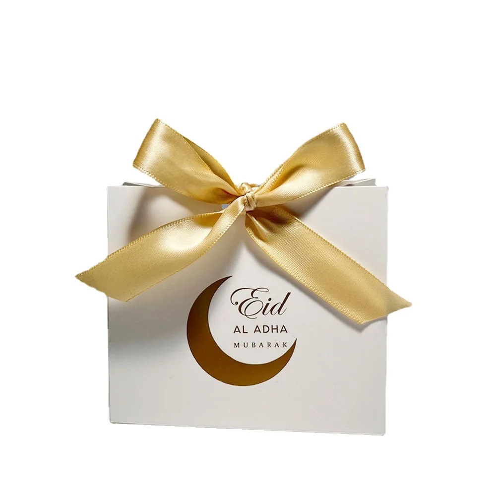 Happy Eid Mubarak Packaging Box Eid Al-adha Favour Paper Gift Bags ...