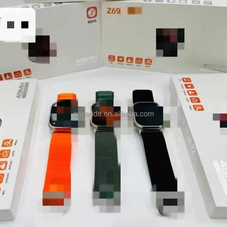 2023 Watch 8 Reloj Inteligente Z69 Smartwatch Popular Big Screen With 2 ...