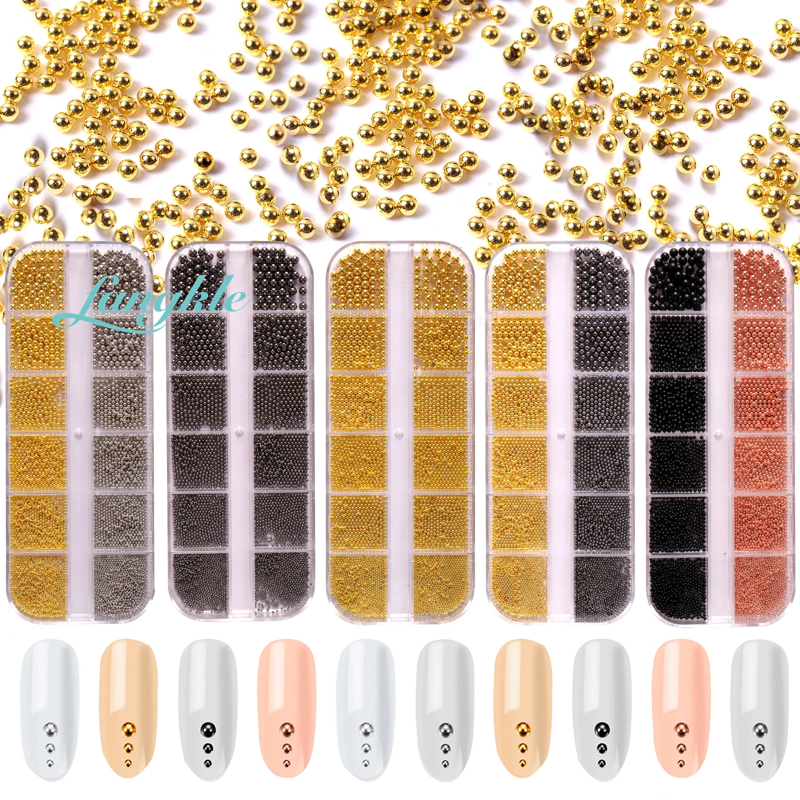 Latest 3d Colorful Various Types Of Nail Art Stickers - Buy 3d Nail Art ...