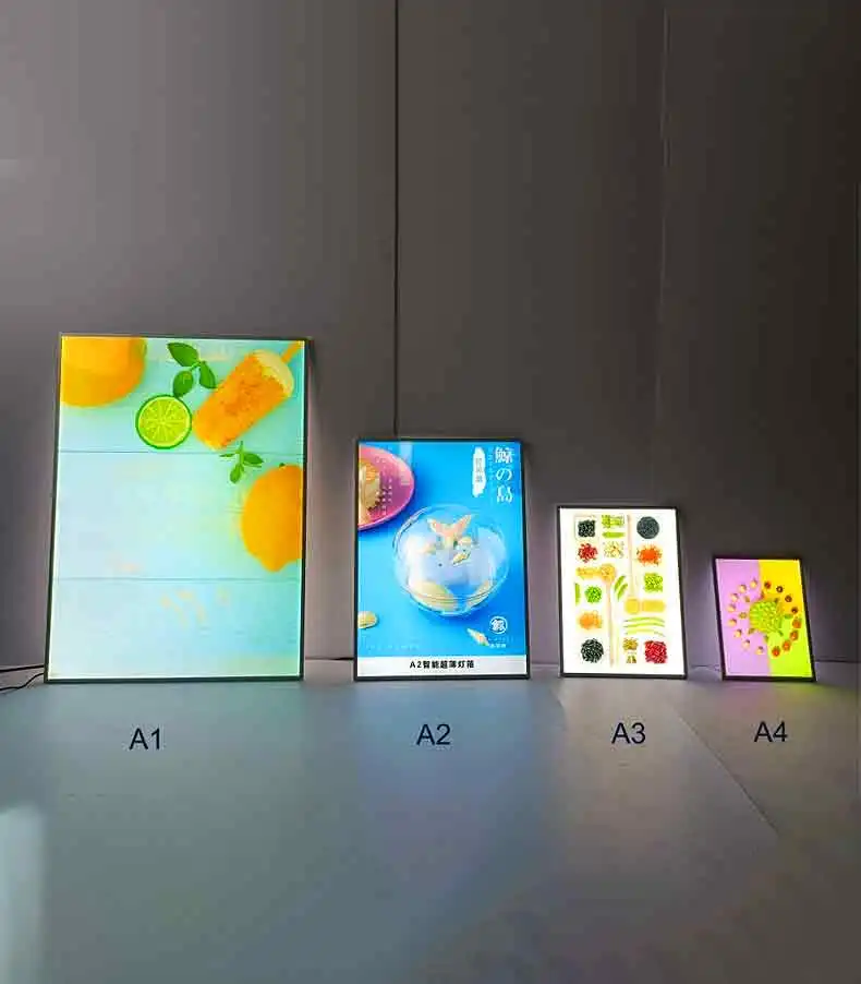 KFC Fast Food Cafe Menu Board Display Illuminated Led Menu Backlit ...