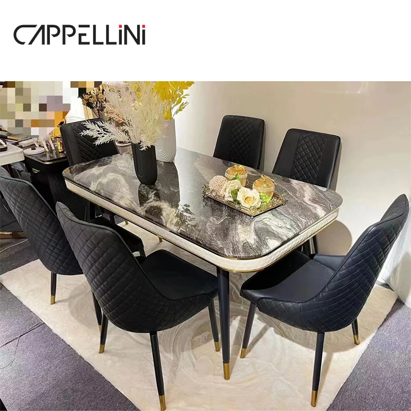 Italian Design Mesa De Comedor 6 Seater Modern Home Dining Room ...