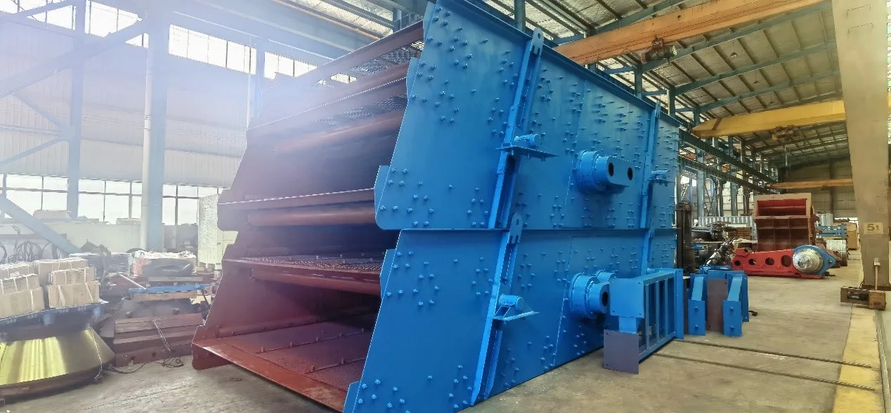 Shanghai Shanbao New YK Round Type Vibrating Screen 2 Decks/Layers for ...