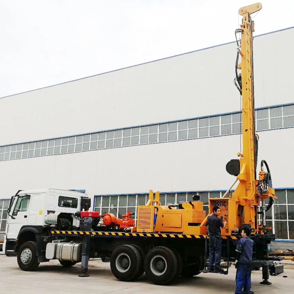 Water Well Pump Truck for Sale - Deep Borehole Drilling Rig