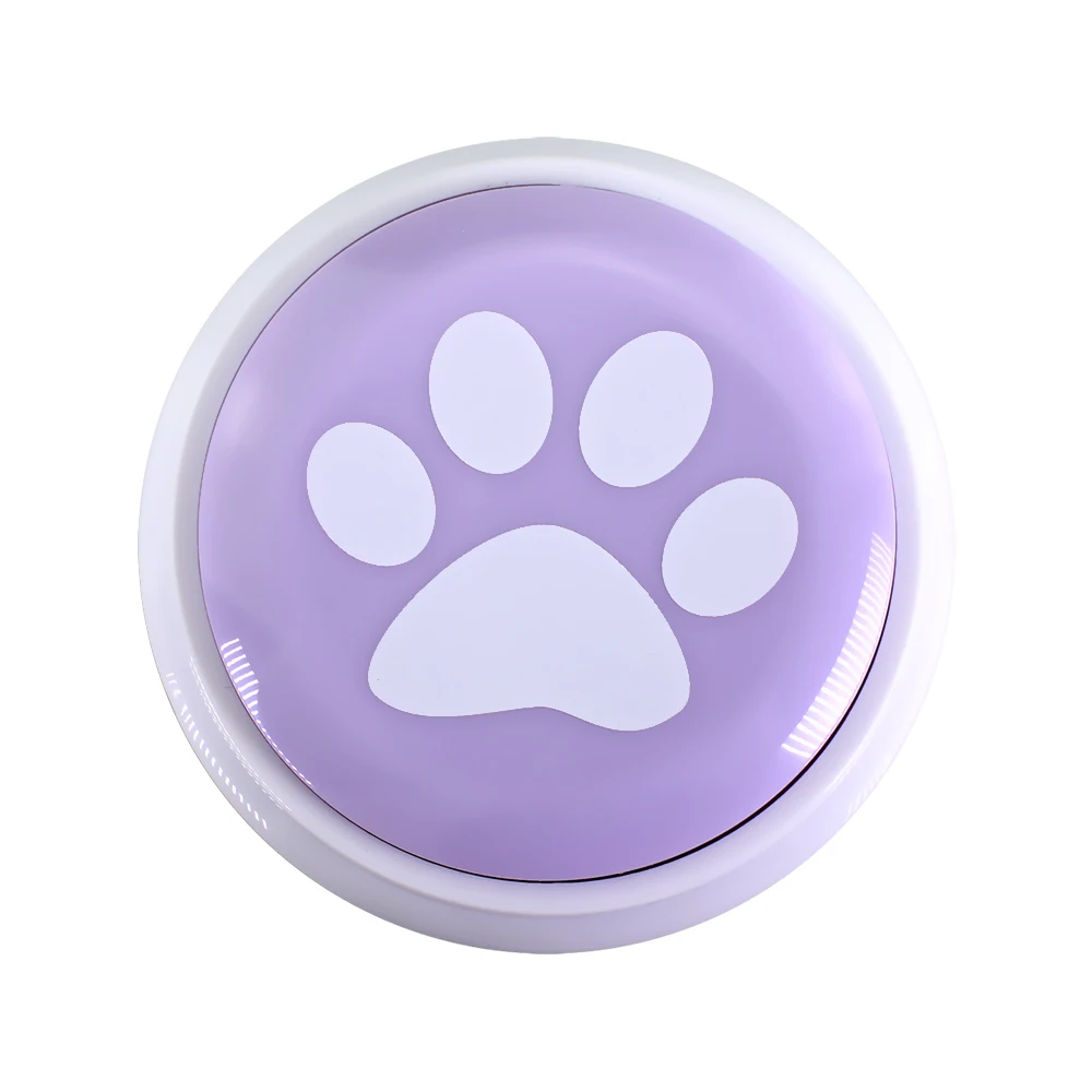 OEM 30-Second Recordable Sound Button Custom Voice LED Dog and Cat ...