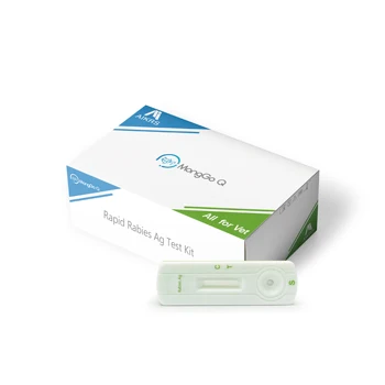 Canine Rabies Ag Rabies Virus Antibody Rapid Test Kit For Vet Quick ...