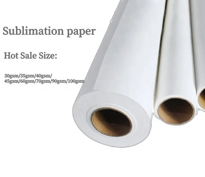 Factory Paper Fast Dry And Transfer Rate 95% Roller Sublimation ...