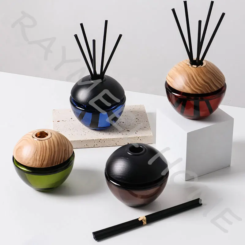 Modern Eco-Friendly Ball-Shaped Reed Diffuser for Home Fragrance Simple ...