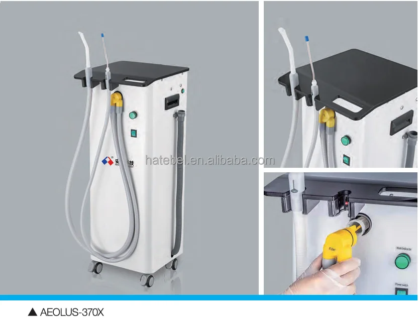 Portable Dental Clinic Negative Pressure Suction Machine Dental Suction ...
