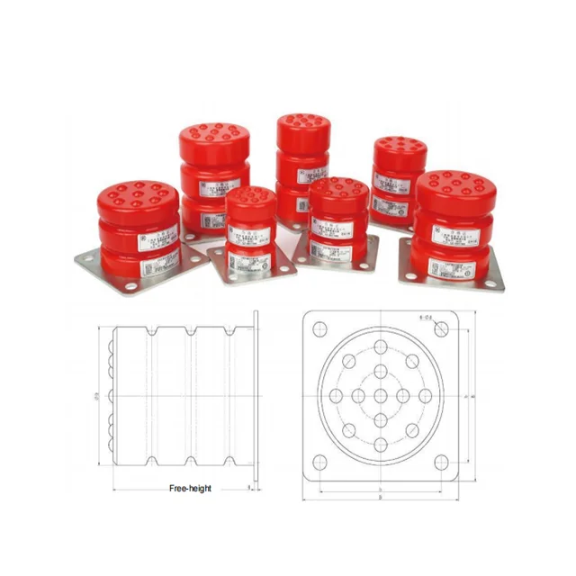 Elevator Safety Part Lift Rubber Draft Gear Elevator Pu Buffer - Buy ...