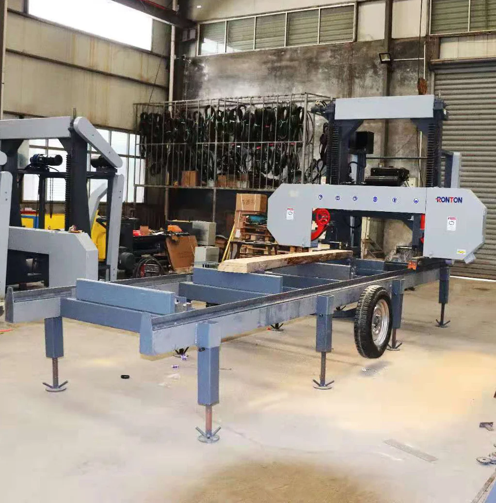 7.5kw Electric Motor Portable Sawmill - Efficient Wood Cutting