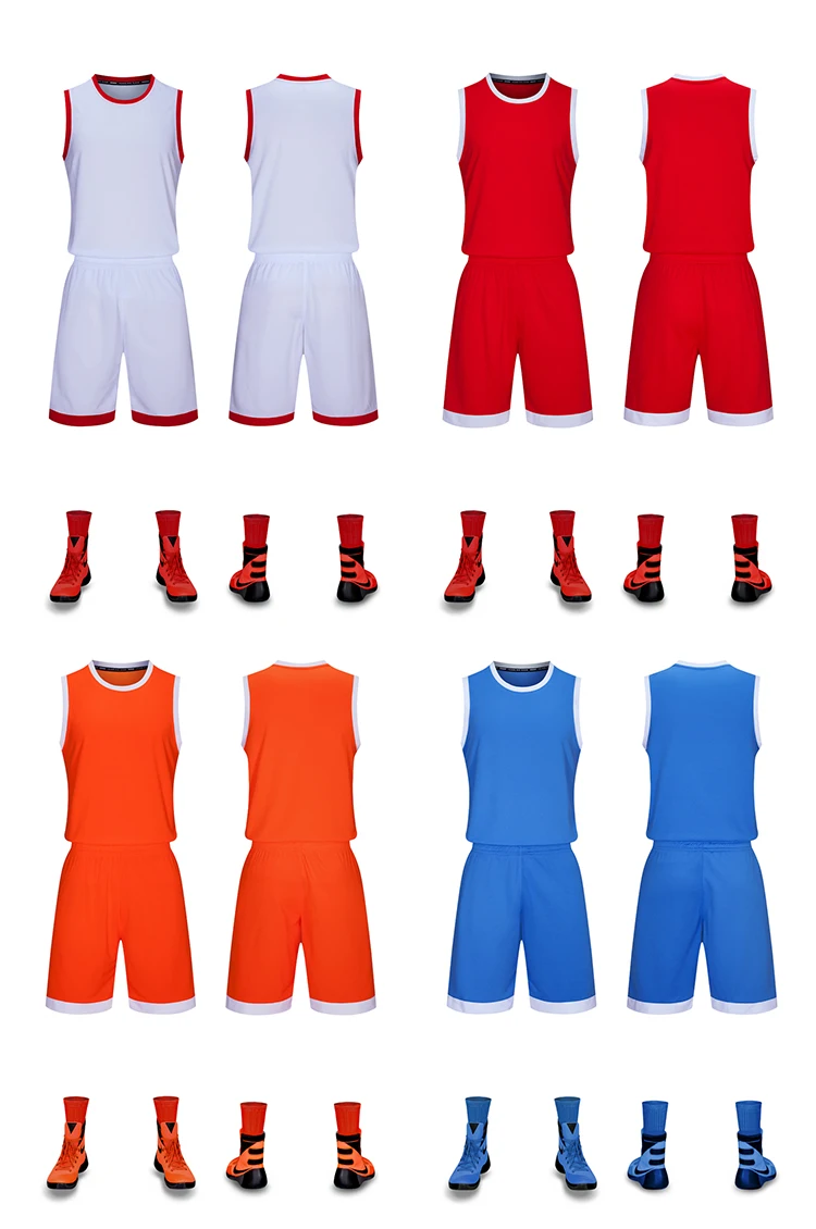 Custom Children's Basketball Team Uniform Kit Plus Size Sports Wear ...