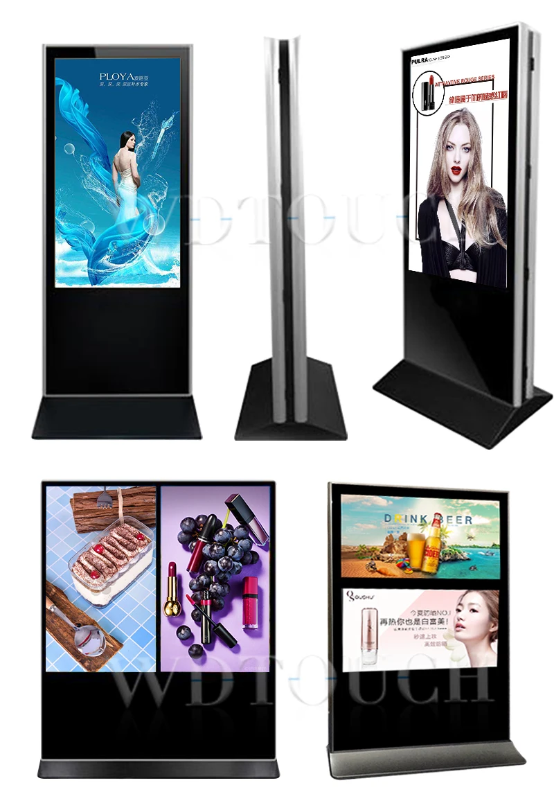 55-Inch Touch LCD Holographic Elevator Advertising Machine Guangzhou ...
