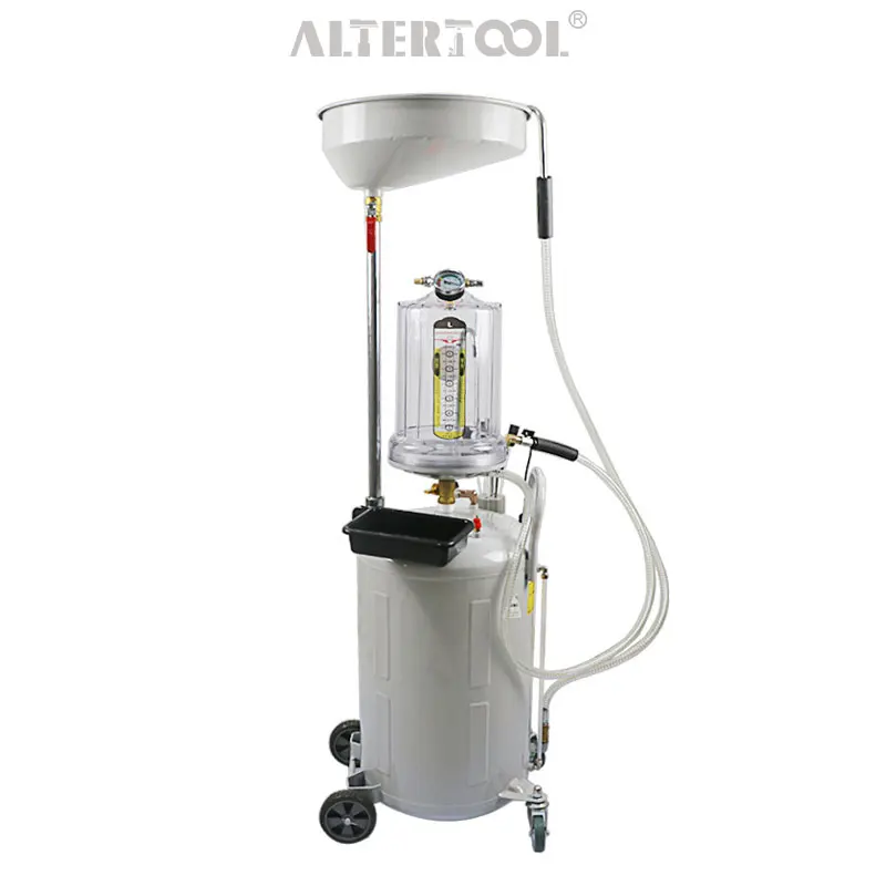 Waste Oil Drain 80l Capacity Tank Drainer Portable Oil Drainer With ...