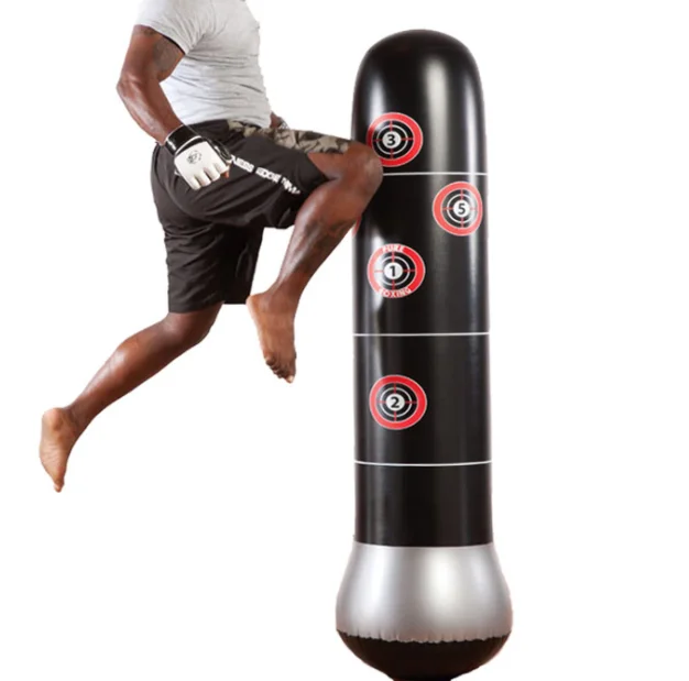 Pvc Inflatable Vertical Punching Fitness Tool Bag Thickening Boxing ...