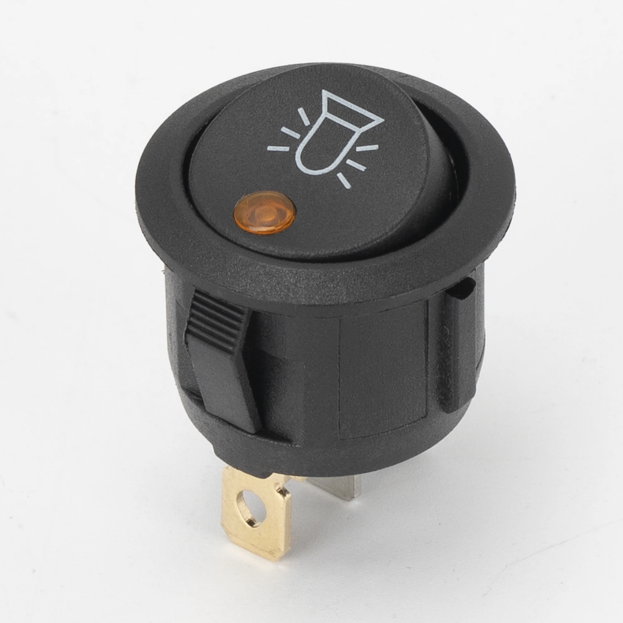 Customizable Patterns 6A 250VAC 10A 125VAC Dot Illuminated on OFF ...