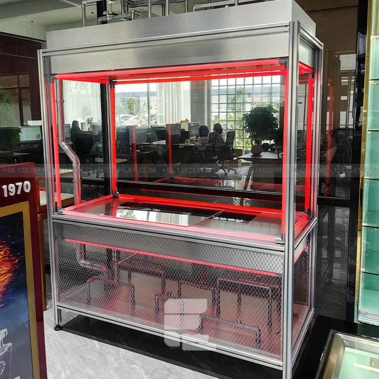 Aluminum Exhibition Booth Led Exhibition Display Recyclable Exhibits ...