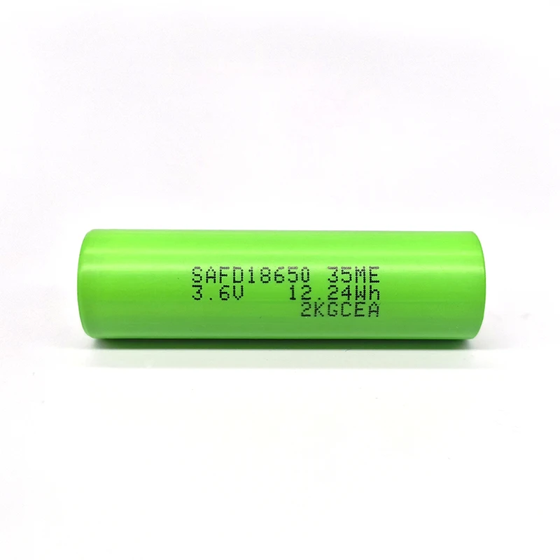 Safd Brand 18650 3500mah 10a 3c Discharge Rechargeable Cylindrical ...