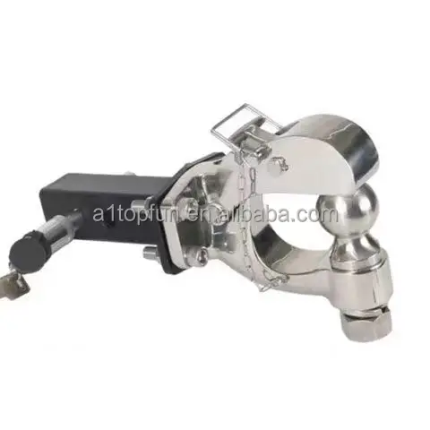 8 ton ball combo pintle tow hook receiver arm hitch towing truck ...