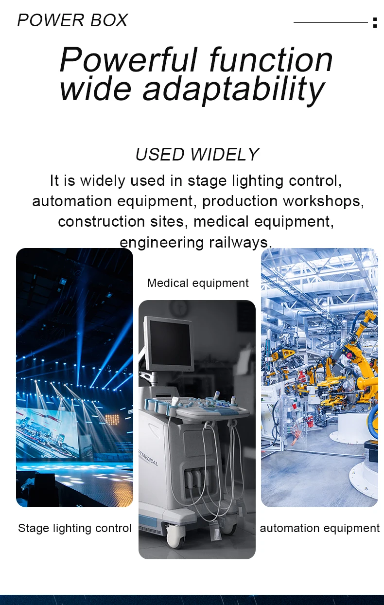 Rack-mounted Power Box Stage Performance With Leakage Protection Switch ...
