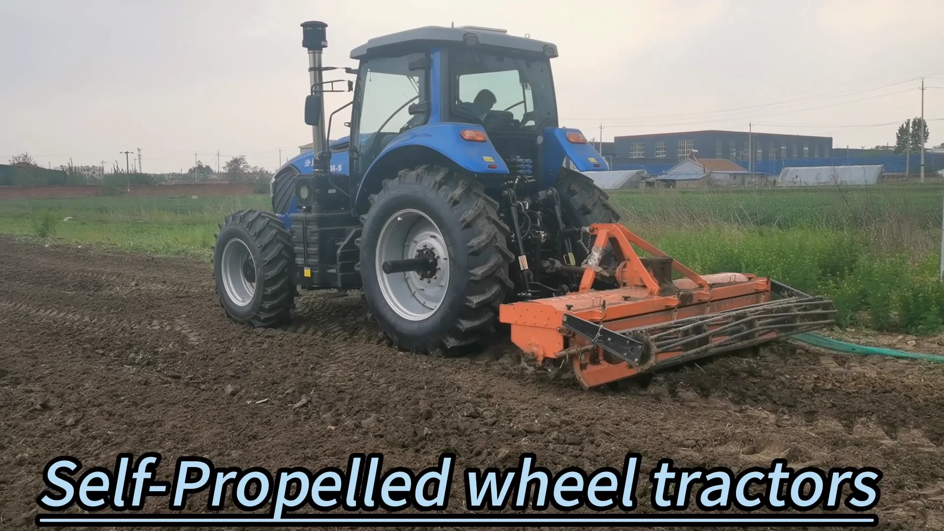 Yaoda Self-propelled Machinery Parts Wheel Tractors Farm Trailer ...