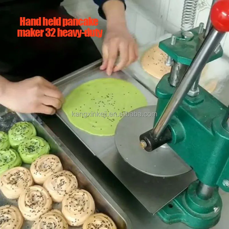 Commercial Flatten Manual Press for Small Shops Pizza Dough Sheeter ...