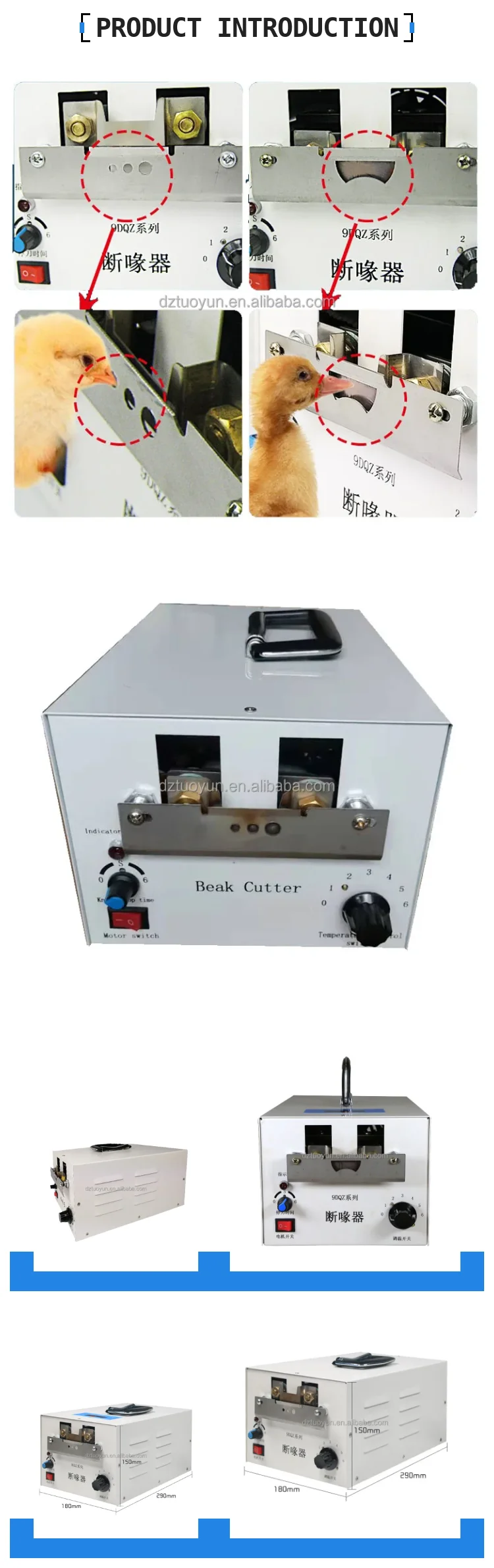 Tuoyun Recommend Debeaker Chickens New Debeaked Chicken Automatic ...