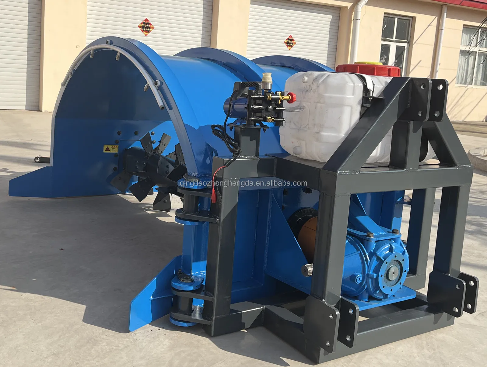 Tractor Driven Compost Windrow Turner Machine For Mushroom - Buy ...