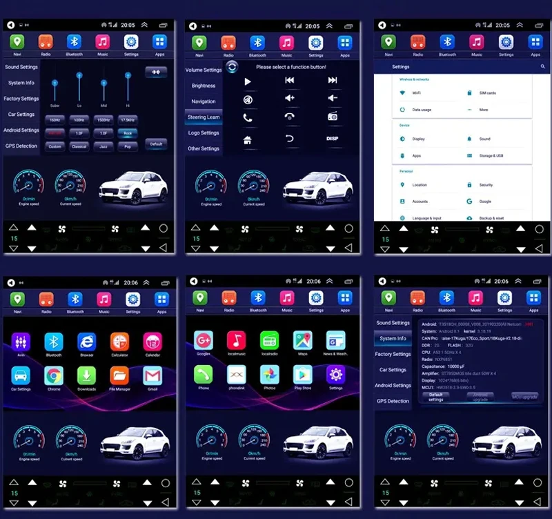 Carmitek Vertical Screen Android 11 Car Dvd Multimedia Player Radio ...