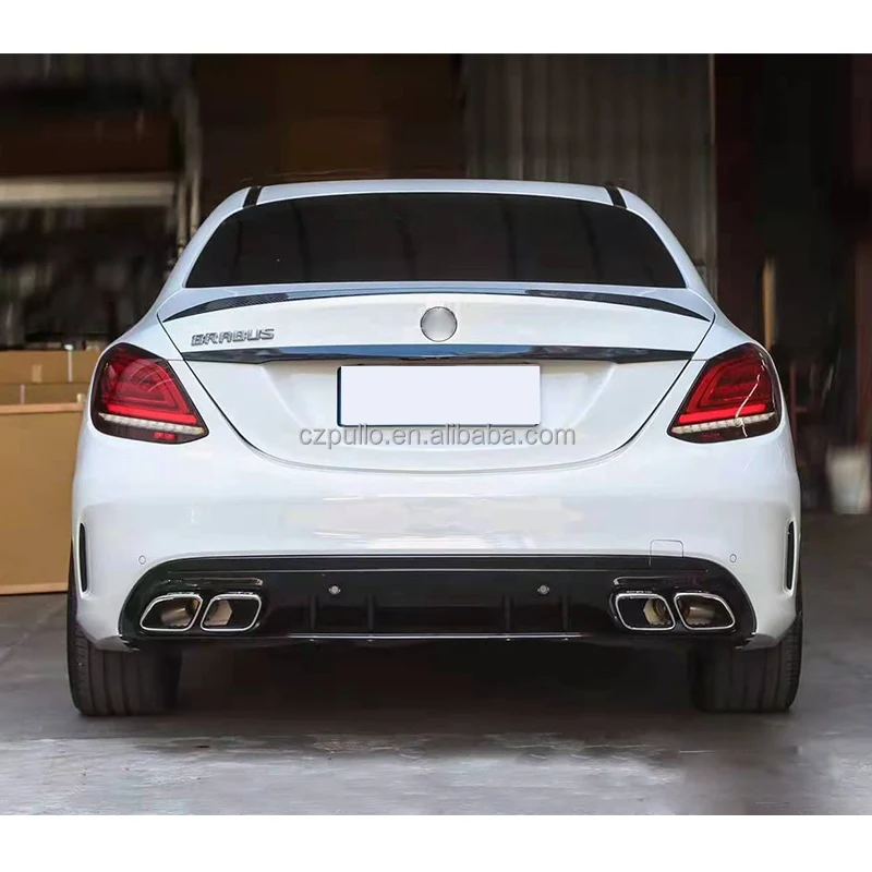 Mercedes Benz W205 C63 AMG Style Body Kit - Front Bumper
