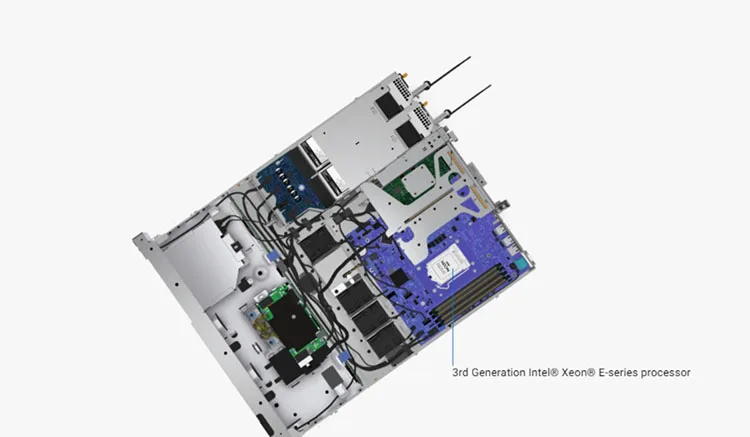 Dell EMC PowerEdge R350 2U Rack Server Intel Xeon E2336 Processor DDR4 ...