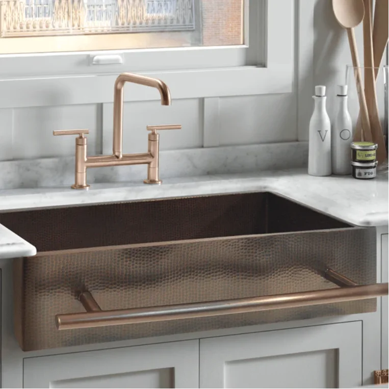 Custom Italian Kitchen Sink - Large Single Bowl Retro