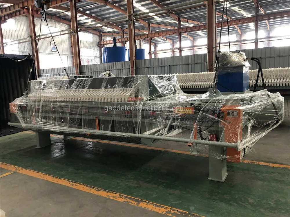 2mpa Filtration Pressure Automatic Filter Press for Kaolin