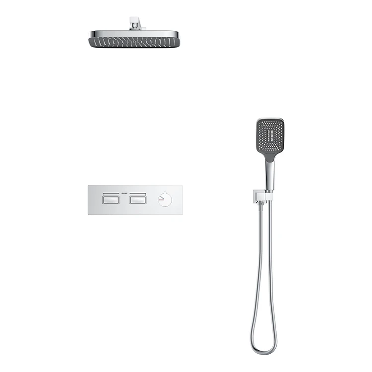 Modern Control Concealed Watermark Shower Faucet Mixer Shower Heat Set ...