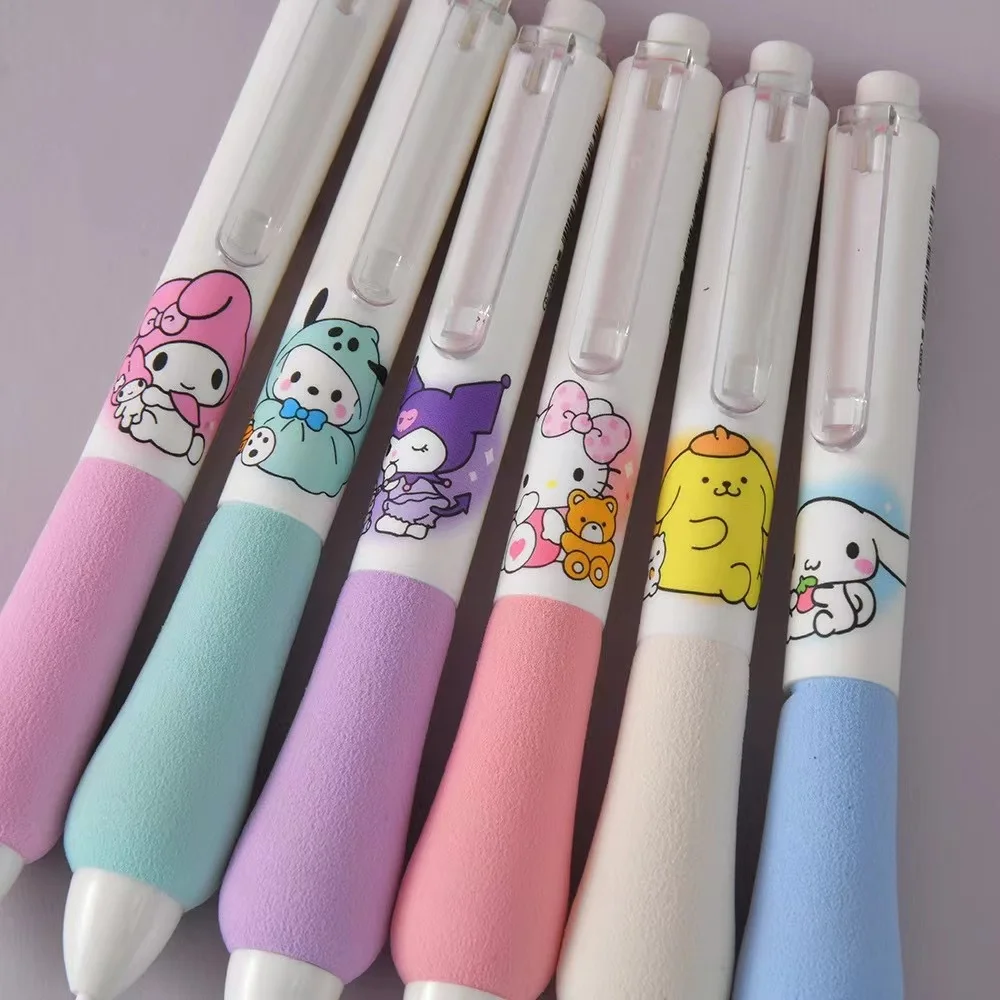 Cute Cartoon Soft Chubby Neutral Pen Smooth And Quick-drying Click Pen ...