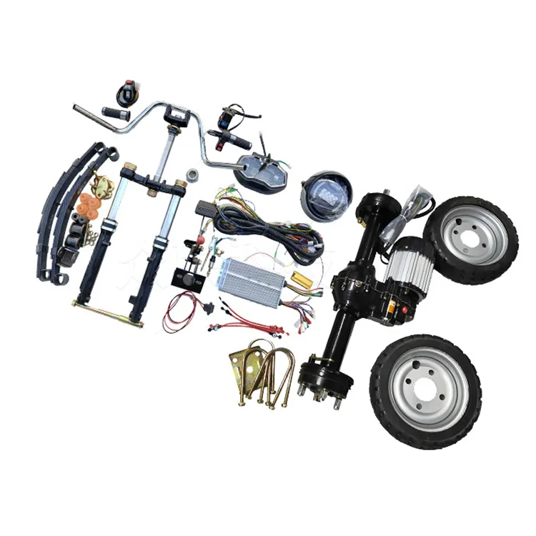 Electric Tricycle Conversion Kit - High Power & Customizable