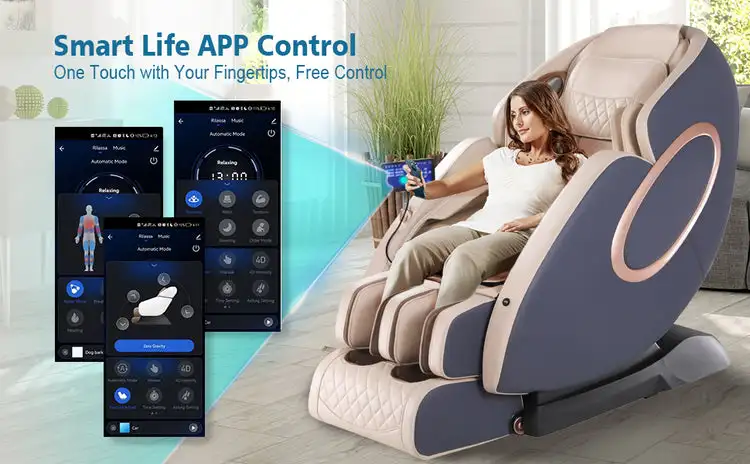 Luxury Modern Full Body Robot Ai Smart Sl Track Deluxe Massage Cahir ...