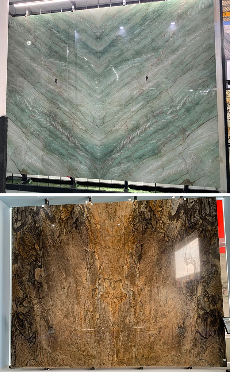 Luxury Brazilian Translucent Quartzite Stone Wall Veneer