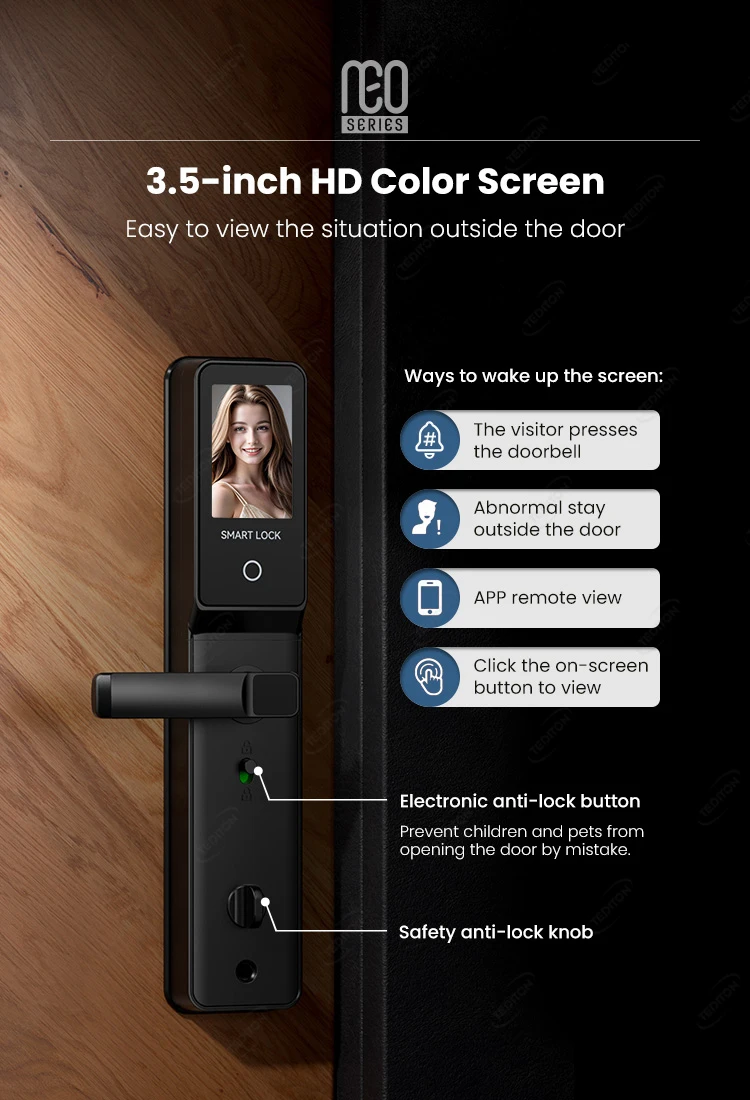 NEO Smart Lock - Secure Your Door with 3D Face Recognition