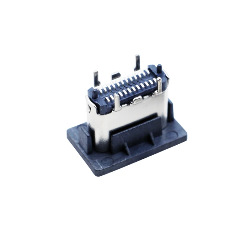 female 16P Type c receptacle with vertical mount 6.6H P/N(104013572)