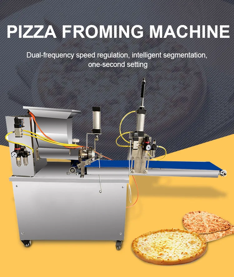 High Productivity Conveyor Type Pizza Dough Press Machine