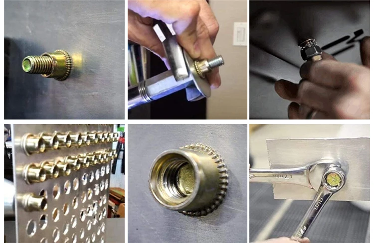 M6x8 Stainless Steel Stainless Steel Nut Rivet Connector With Hexagonal ...