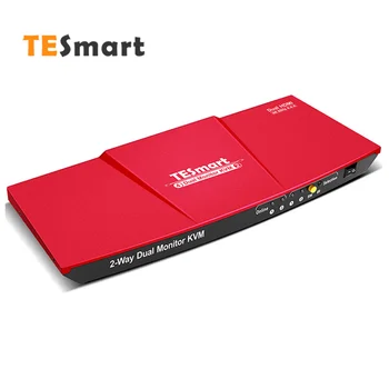 Tesmart 4x2 2x2 4 Input 2 Output 4k60hz Hdmi Kvm Switch With Edid ...