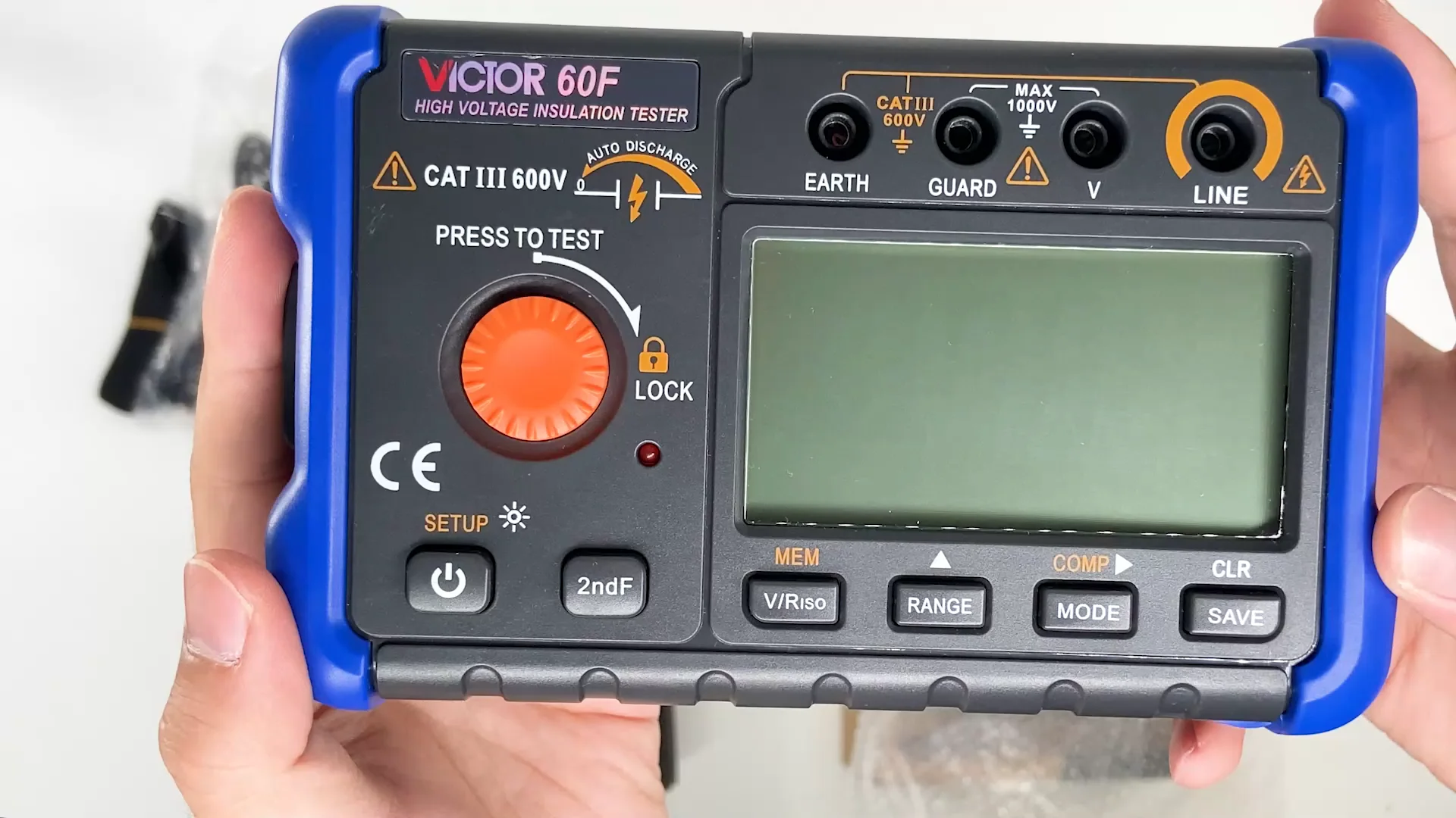 Victor60g 2500v Electrical Insulation Resistance Measurement Equipment ...