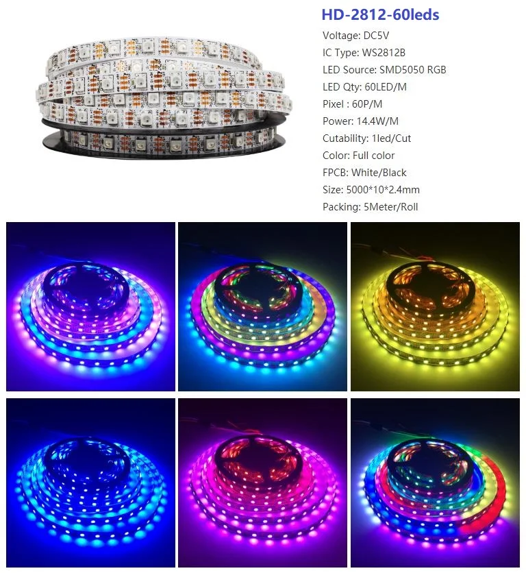 Addressable Smart LED Strips - Full Color & Efficiency