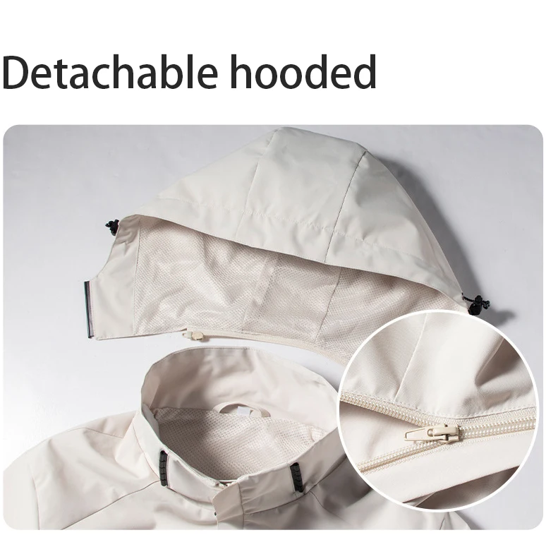 2024 Popular Single Layer Waterproof Windbreak Mens Sport Wear Thin ...